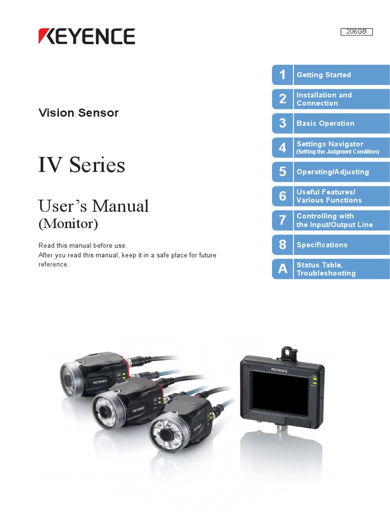 Keyence IV Series | PDF | Electromagnetic Compatibility | Computer Monitor