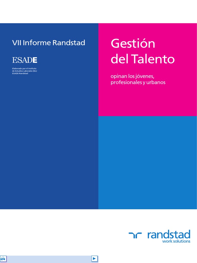 Informe Randstad Gestión Del Talento | PDF | Consumo (economía) | Gestión del talento