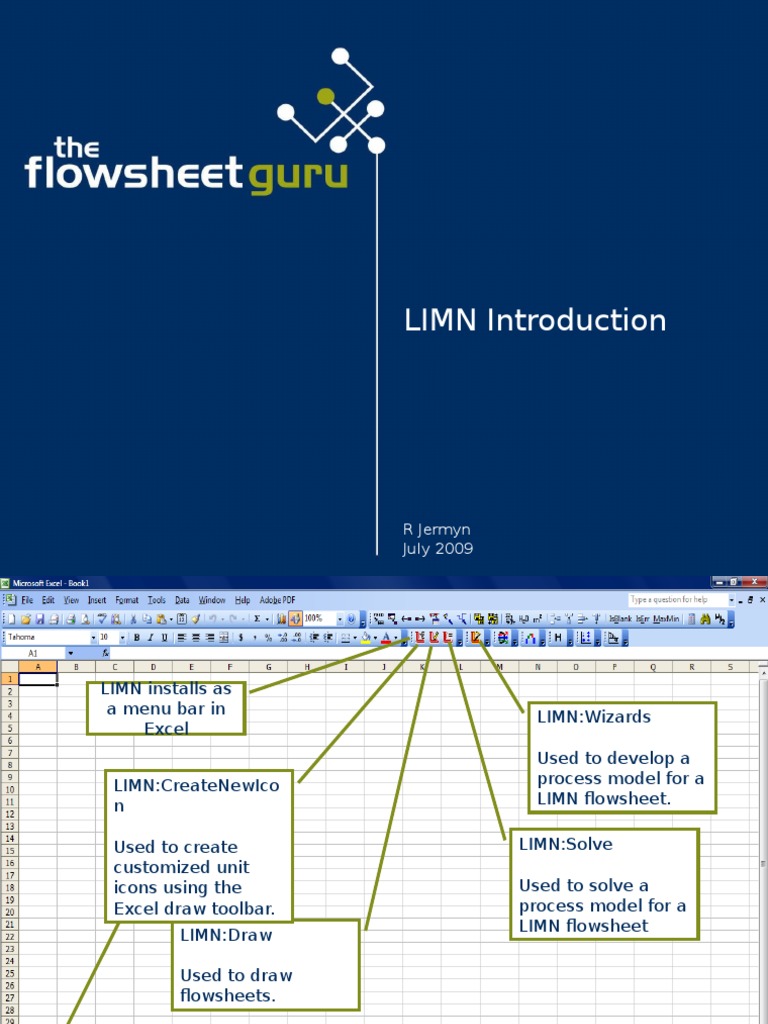 LIMN Introduction July09 | PDF | Microsoft Excel | Computing