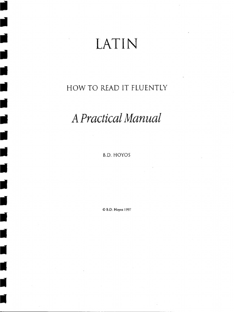 Latin - How To Read It Fluently | PDF