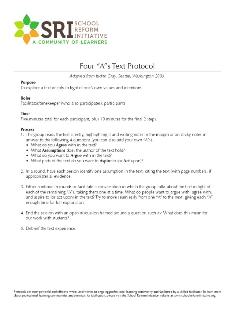 Bomer Article Plus 4 As | PDF | Language Arts & Discipline | Science ...