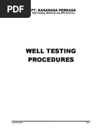 Well Testing Presentation | PDF | Valve | Gases