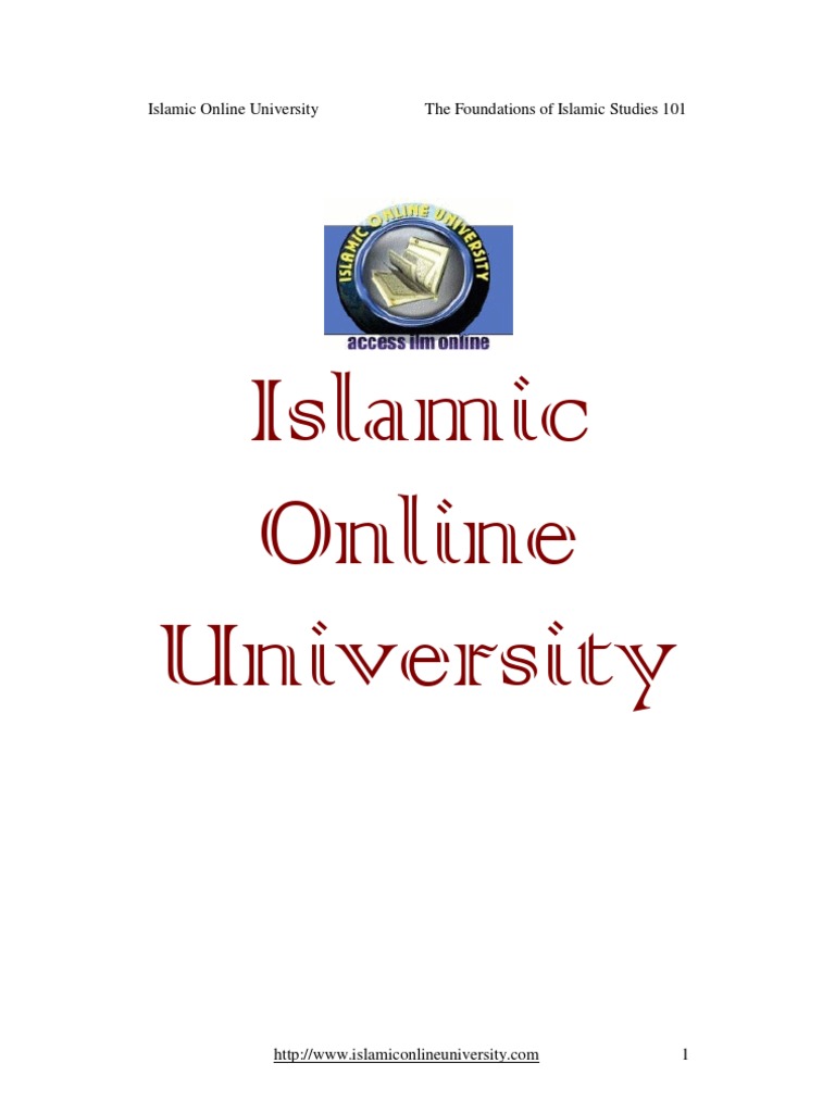 Foundation of ISlamic Study Module 1 (3/5) | PDF | Sufism | Monastery