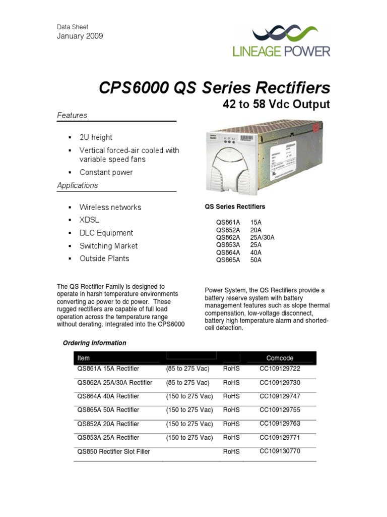 Cps 6000 | PDF | Rectifier | Electrical Engineering