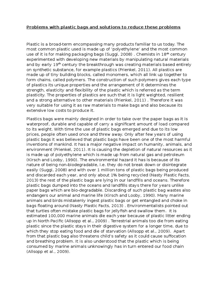Plastic Bags | PDF | Plastic | Polymers