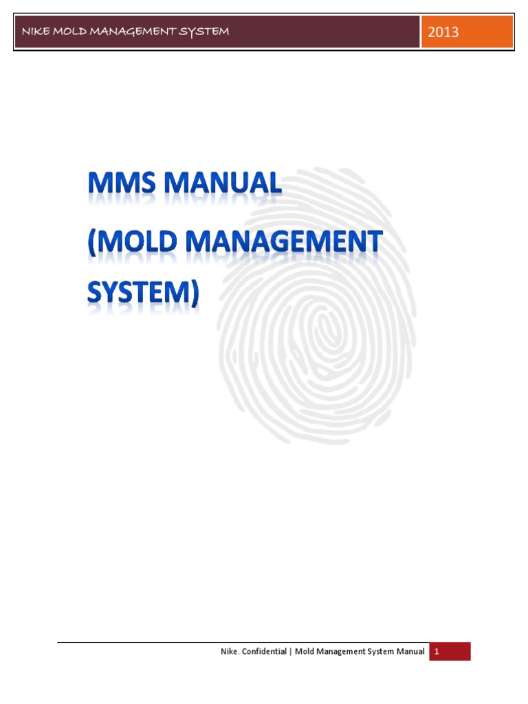 Nike Mold Management System Manual | PDF | Xml | Xml Schema