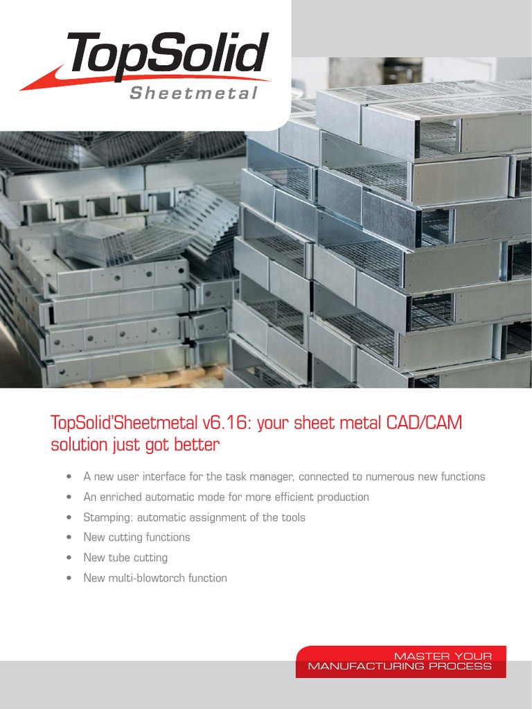 TopSolid'SheetMetal v6 PDF | PDF