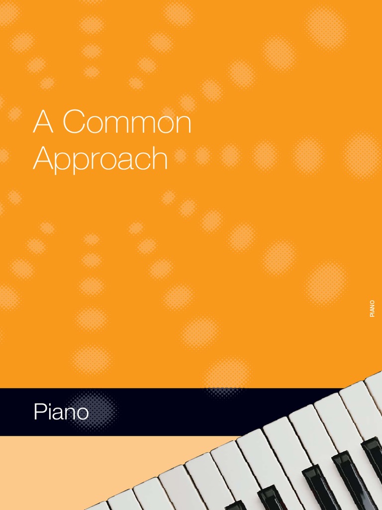 A Common Approach Piano Complete | PDF | Rhythm | Musical Compositions
