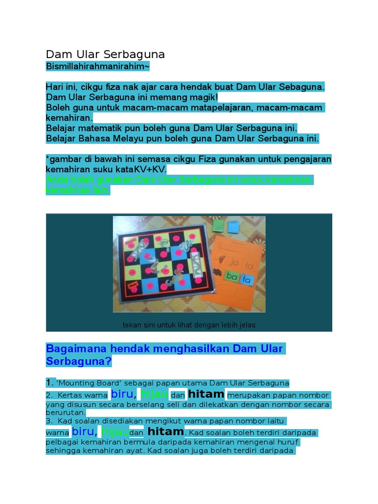 Dam Ular Serbaguna | PDF