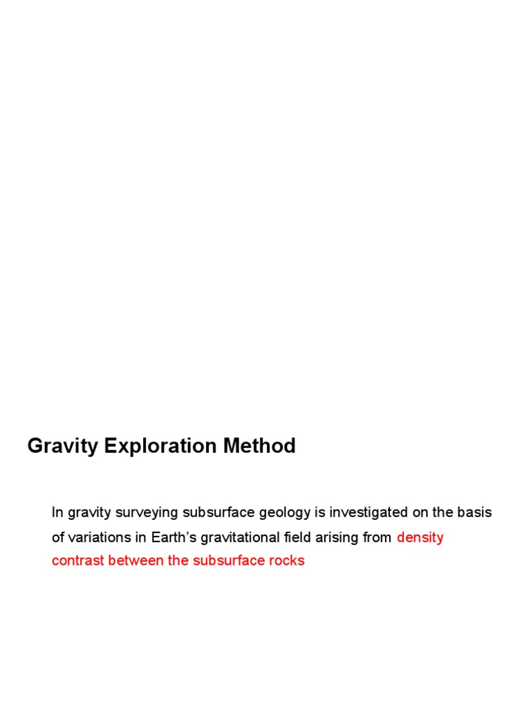 Gravity Lecture3 | PDF | Gravity | Geophysics