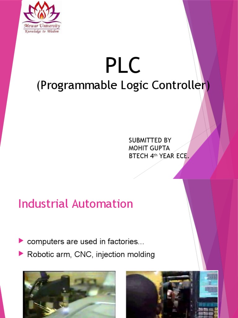PLC | PDF | Programmable Logic Controller | Relay