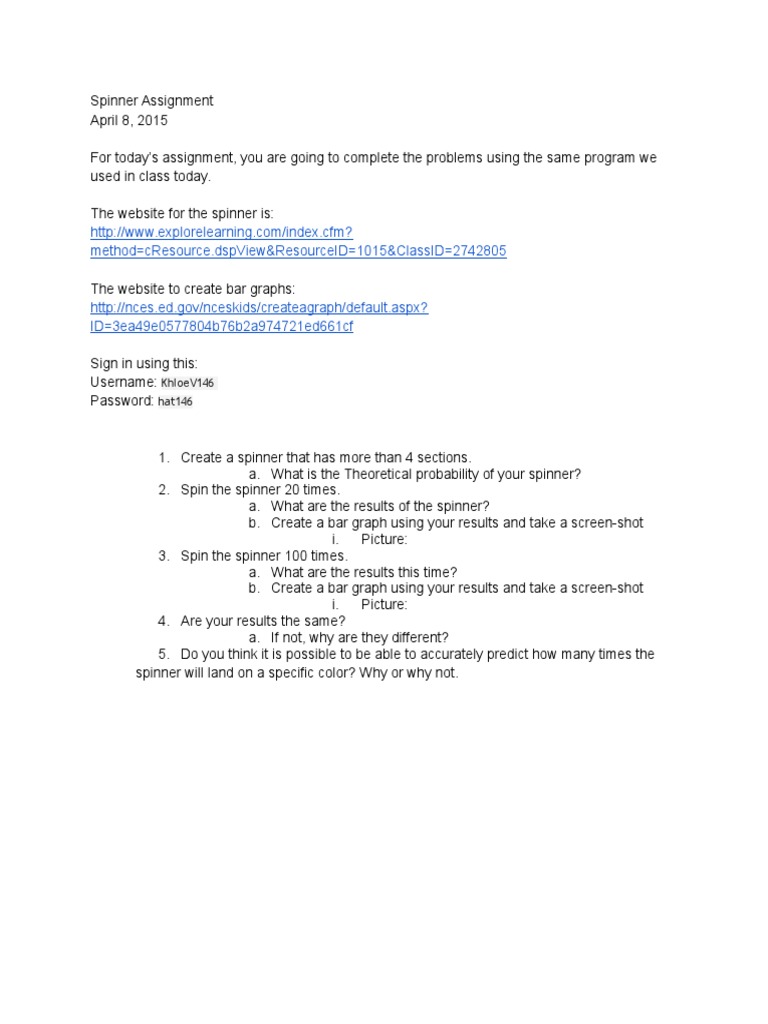 Spinner Assignment: 100 Spins Analysis | PDF | Career & Growth | Business