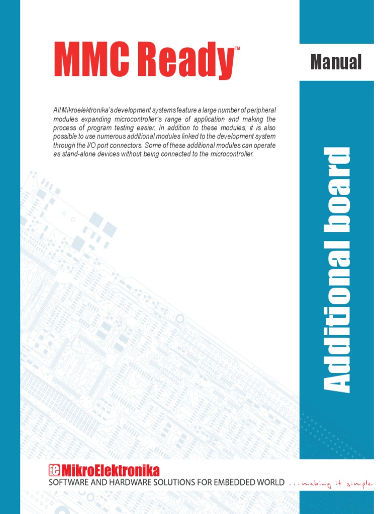 MMC Ready: Manual | PDF