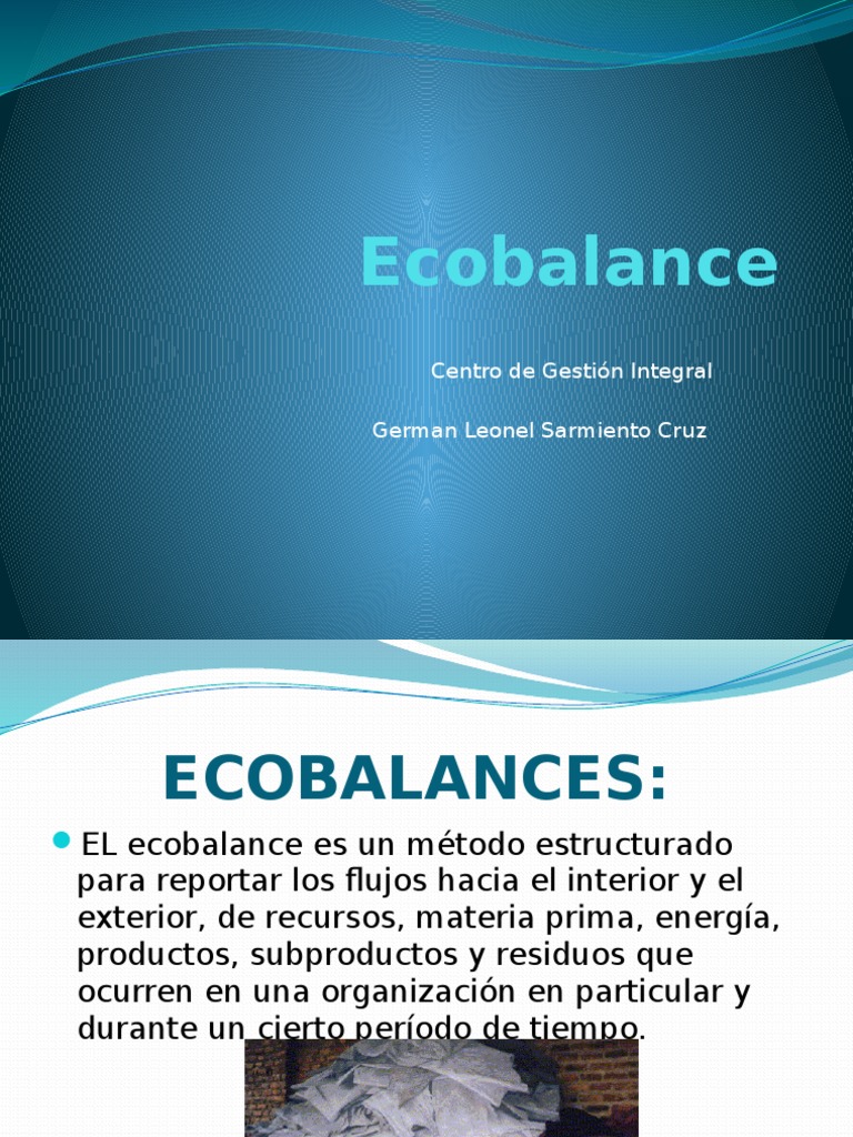 Ecobalance Curtiembres | PDF | Carne | Residuos