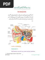 Ent MCQS | PDF | Ear | Auditory System