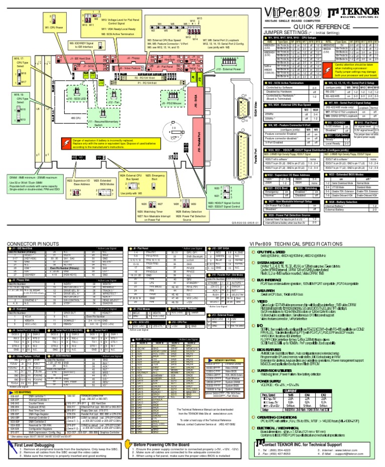 Viper809 Motheboard Pinout Diagram | PDF | Bios | Dynamic Random Access ...