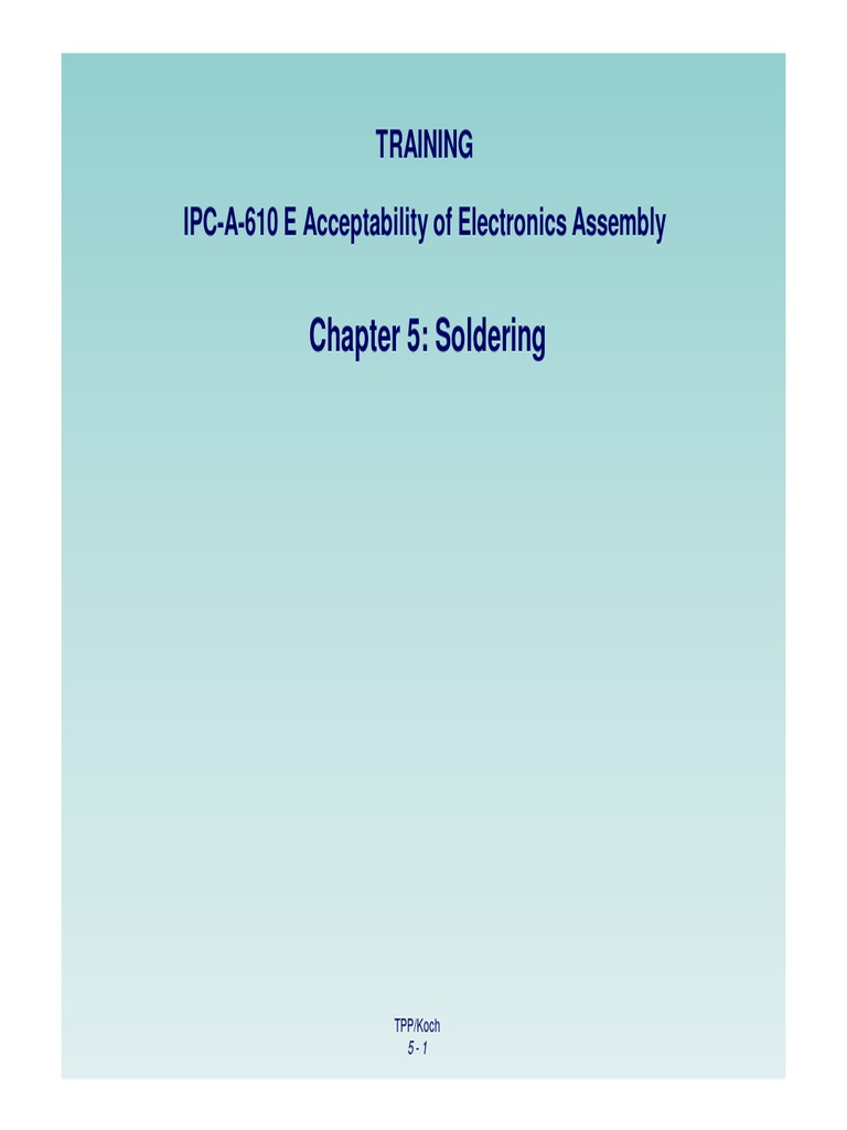 1 - Solderjoints IPC610E | PDF | Soldering | Metals