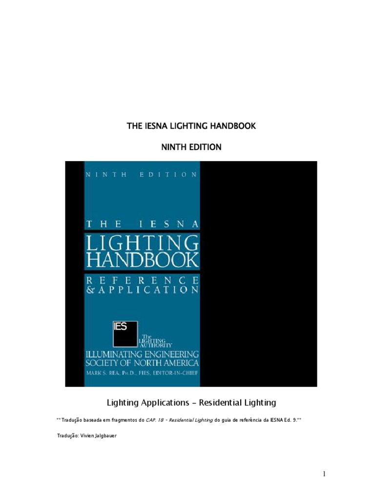 The Iesna Lighting Handbook-Ninth Edition | PDF | Reflexão (Física ...
