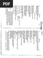 Chicago - FULL LENGTH Libretto | PDF