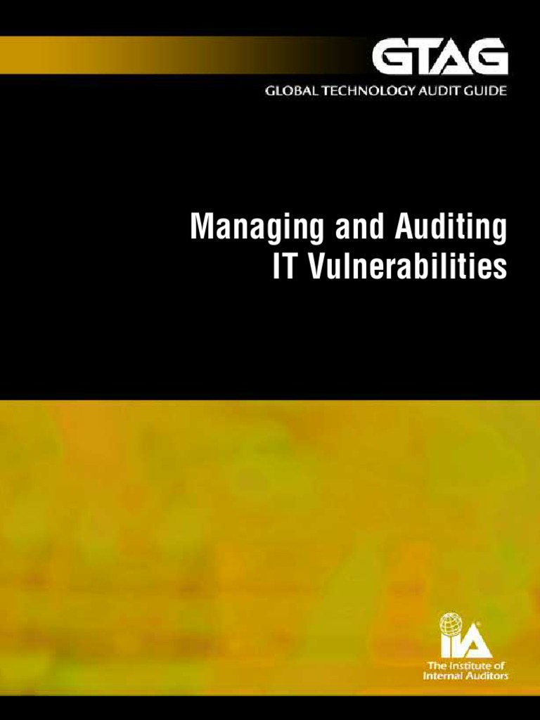 Gtag 6 Final | PDF | Vulnerability (Computing) | Itil