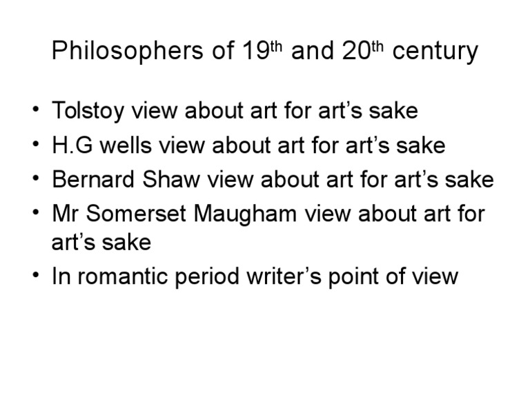 Philosophers of 19th and 20th Century | PDF | Classics