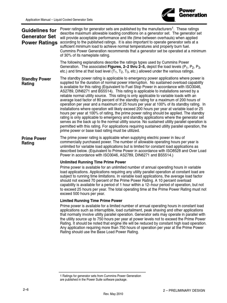 1.0 Power Rating Guide | PDF | Power Engineering | Physical Universe