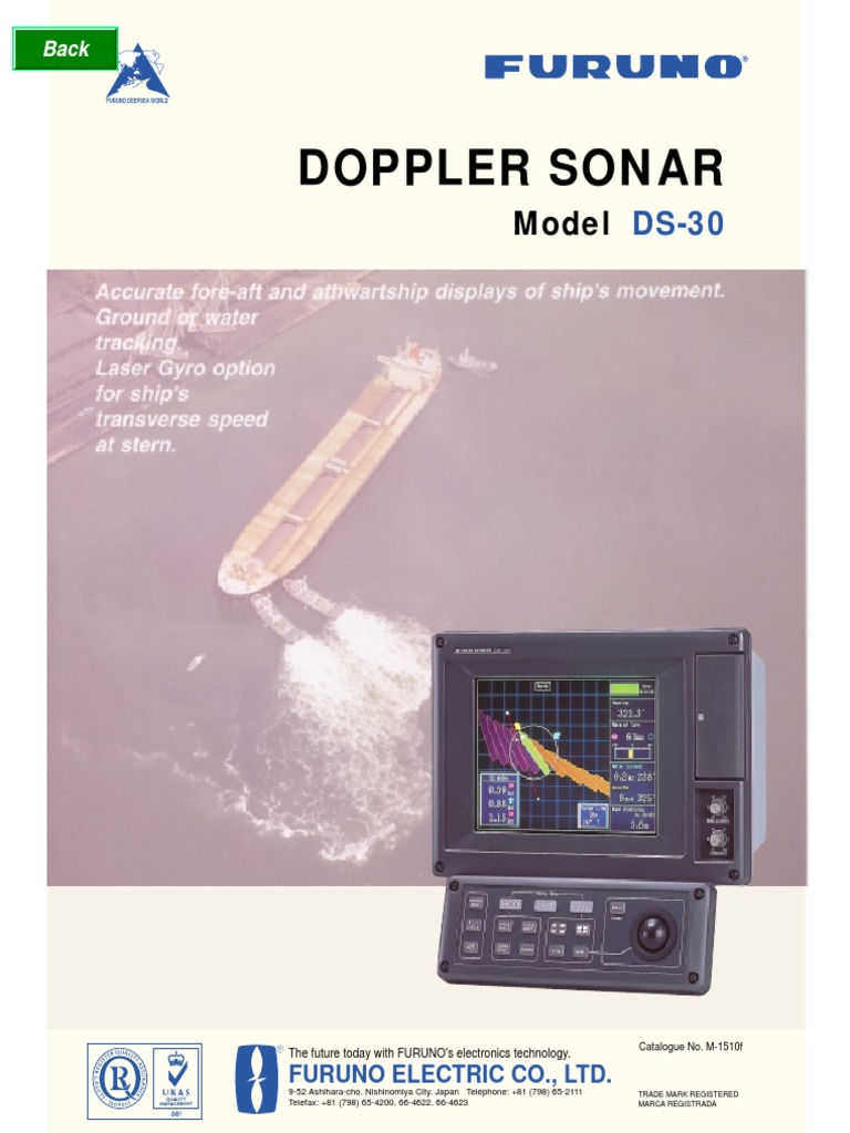 Doppler Sonar - Model DS30 | PDF | Sonar | Gyroscope