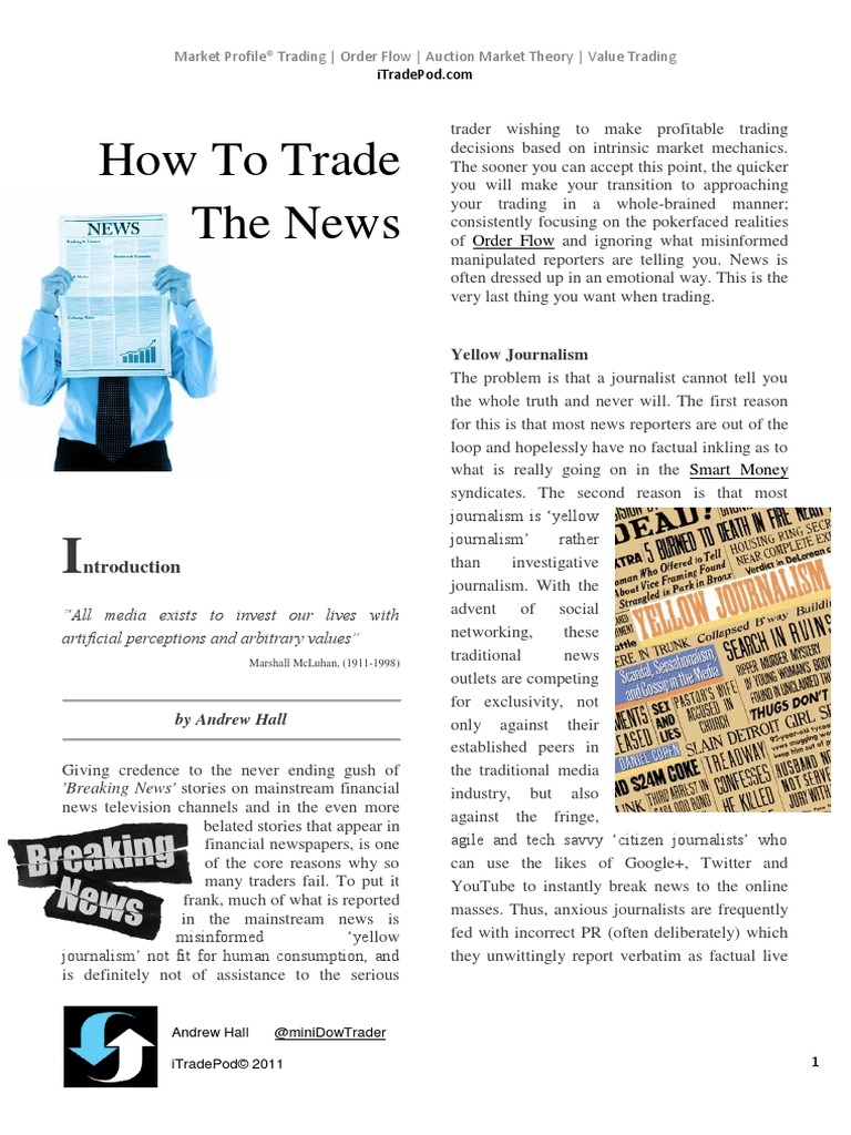 How To Trade The News | PDF | Stock Market | News