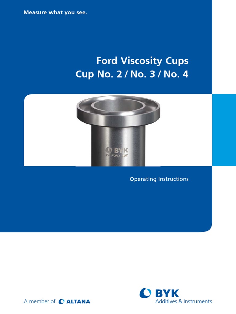 Ford-Cups Us 2012 | PDF | Viscosity | Continuum Mechanics