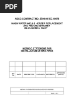 Method Statement-Hot Insulation-Piping PDF | PDF | Thermal Insulation ...