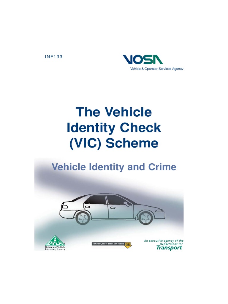 Vosa Dvla VIC Info | PDF | Transport | Vehicles