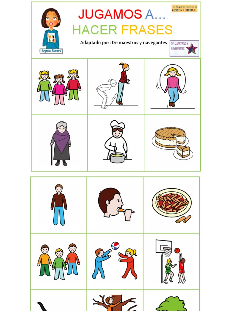 Juegos para ordenar frases | PDF