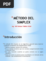 Método SIMPLEX Tabular PDF | PDF | Programación lineal | Algoritmos