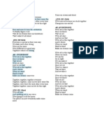 HELLO EVERYBODY SONG Lyrics | PDF