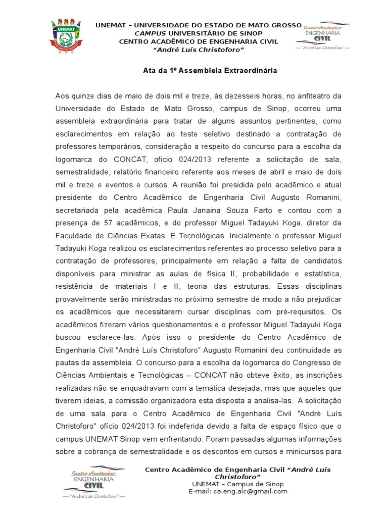 Modelo Ata completo | Engineering | Science