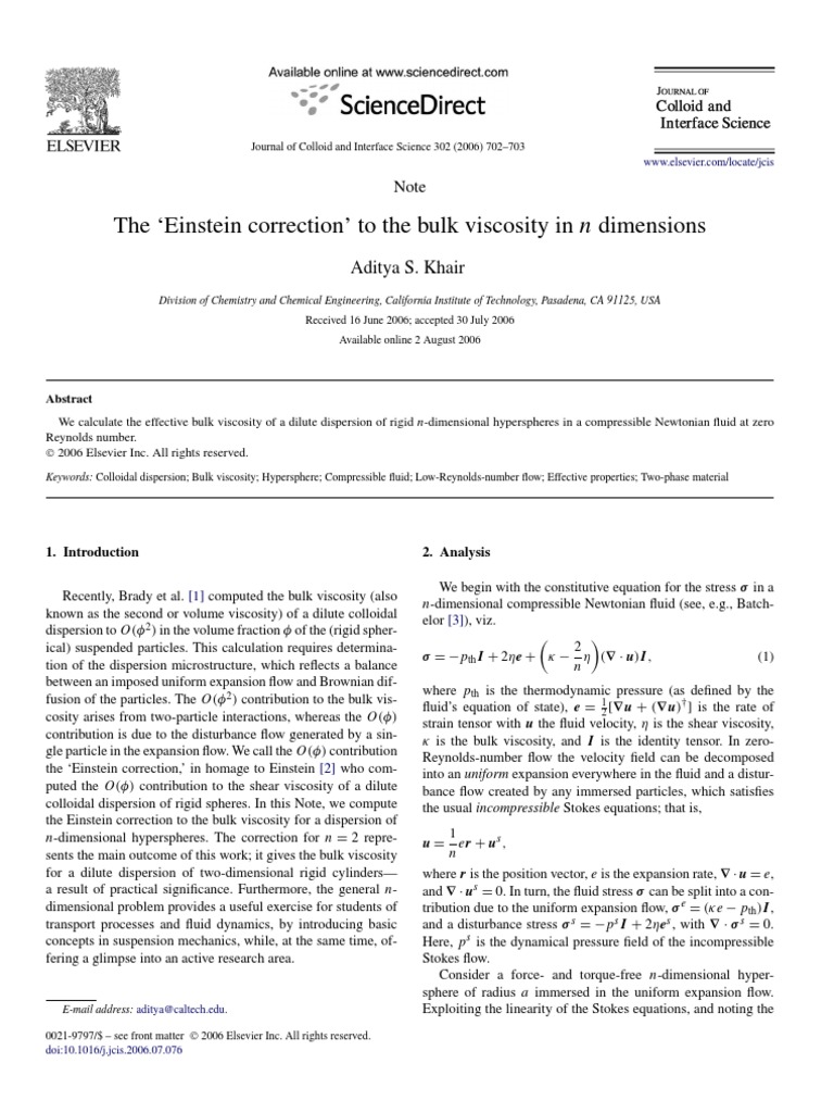 Bulk Density | PDF | Viscosity | Fluid Dynamics