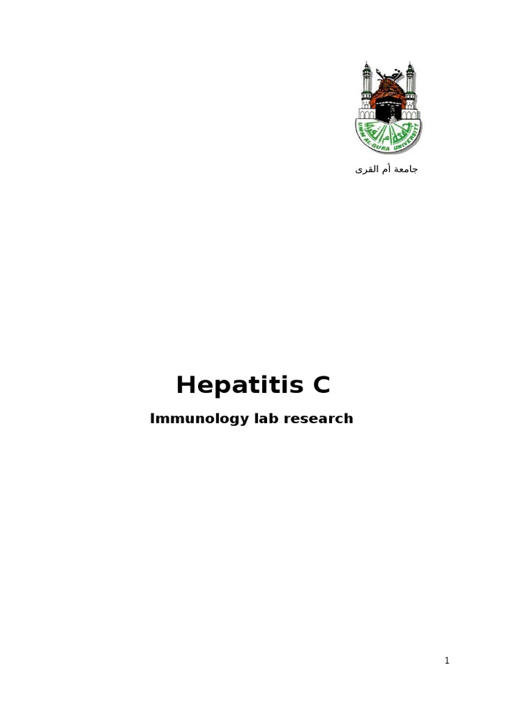 Hepatitis C | PDF | Hepatitis C | Hepatitis