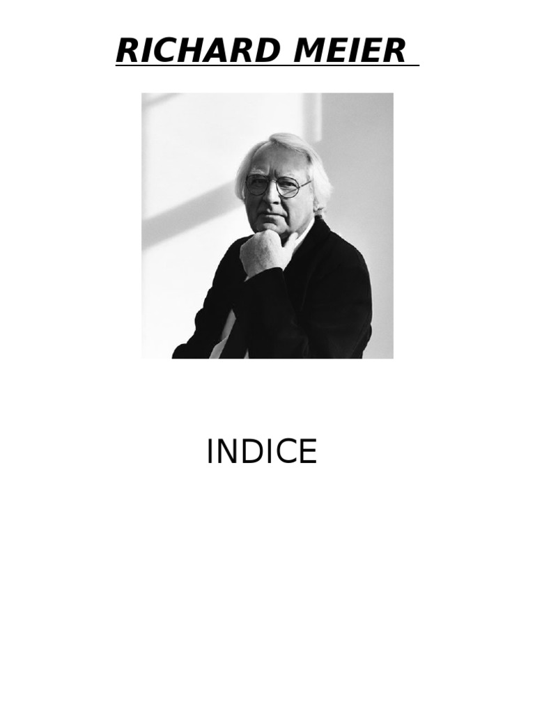 Richard Meier | PDF