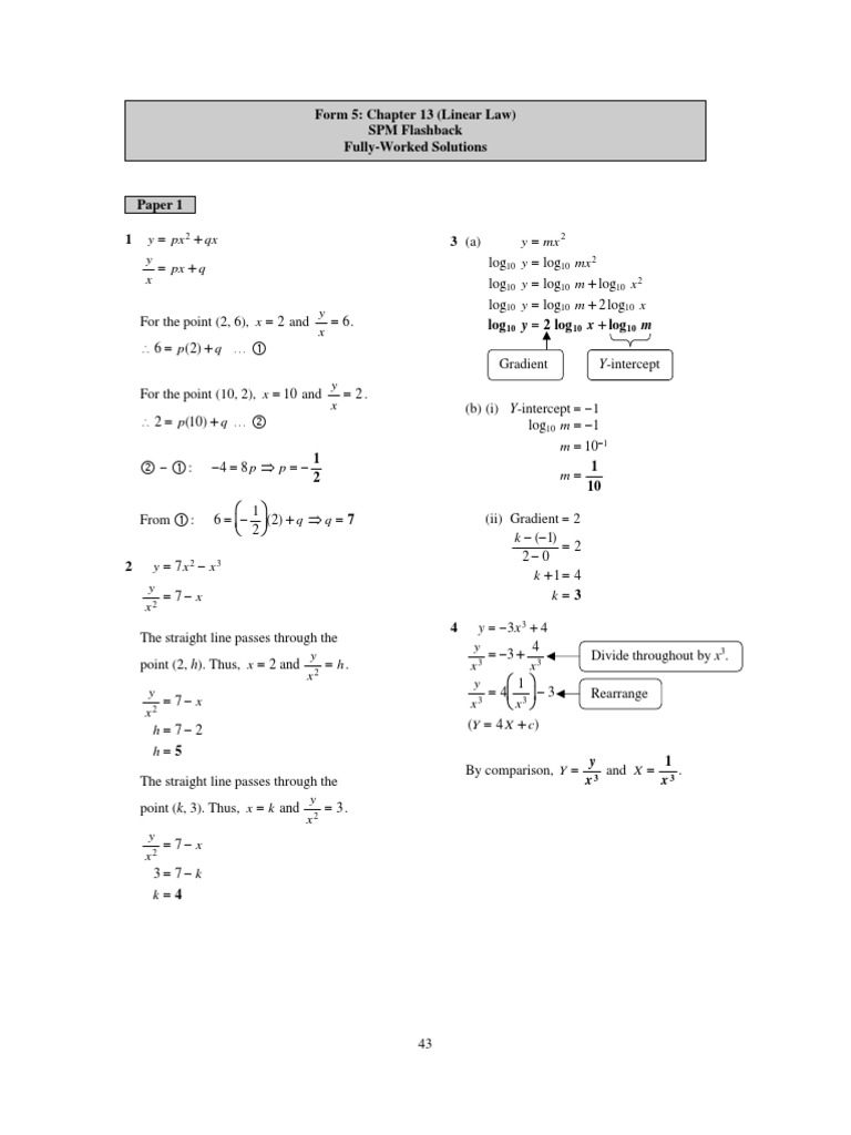 Index (1) - Linear Law-Add Math | PDF | Mathematical Concepts ...