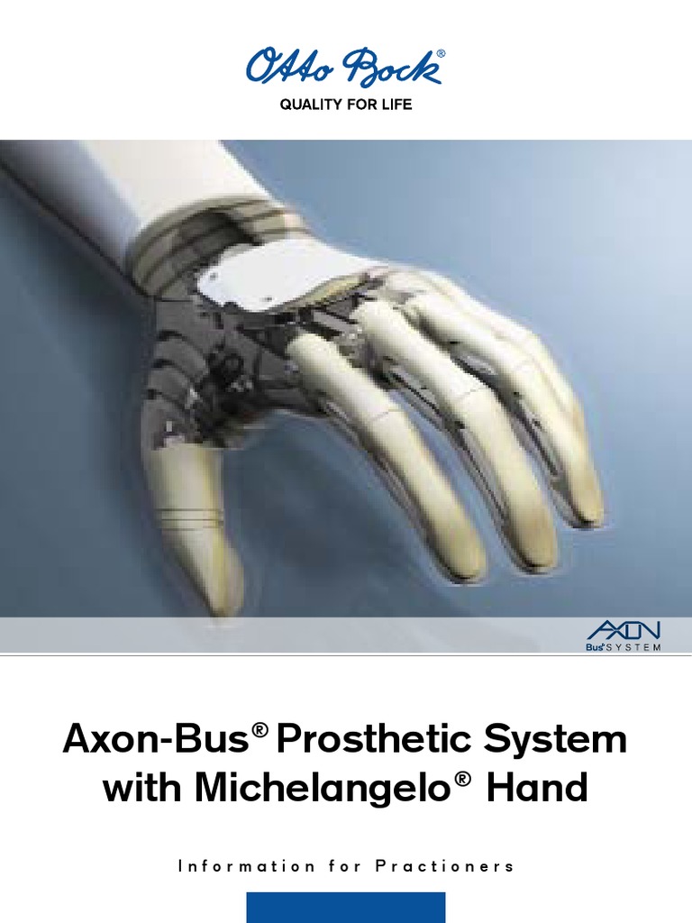Axon Bus Prosthethic System With Michelangelo Hand | PDF | Anatomical ...