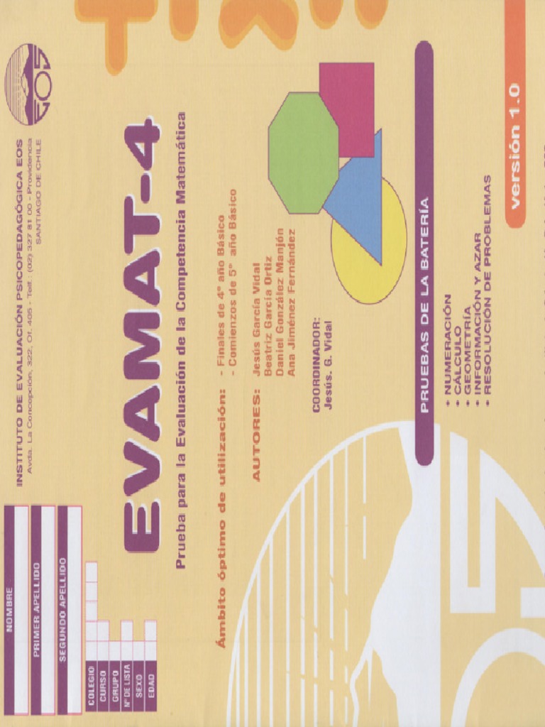Evamat 4 | PDF
