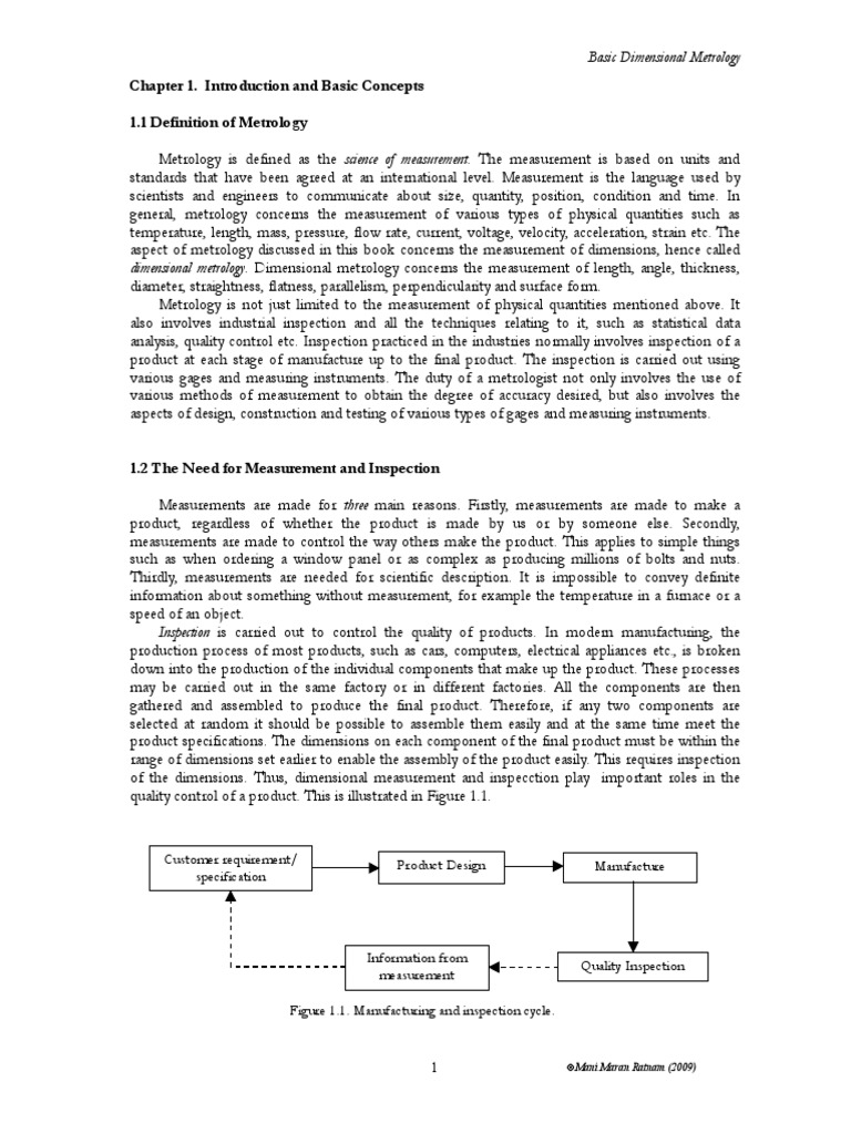 Chapter 1 - Introduction and Basic Concepts | PDF | Accuracy And ...