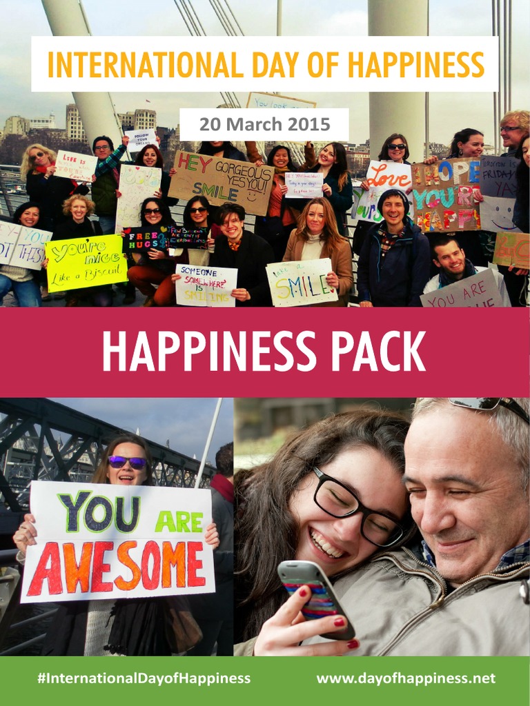 IDOH Happiness Pack | Download Free PDF | Happiness | Well Being