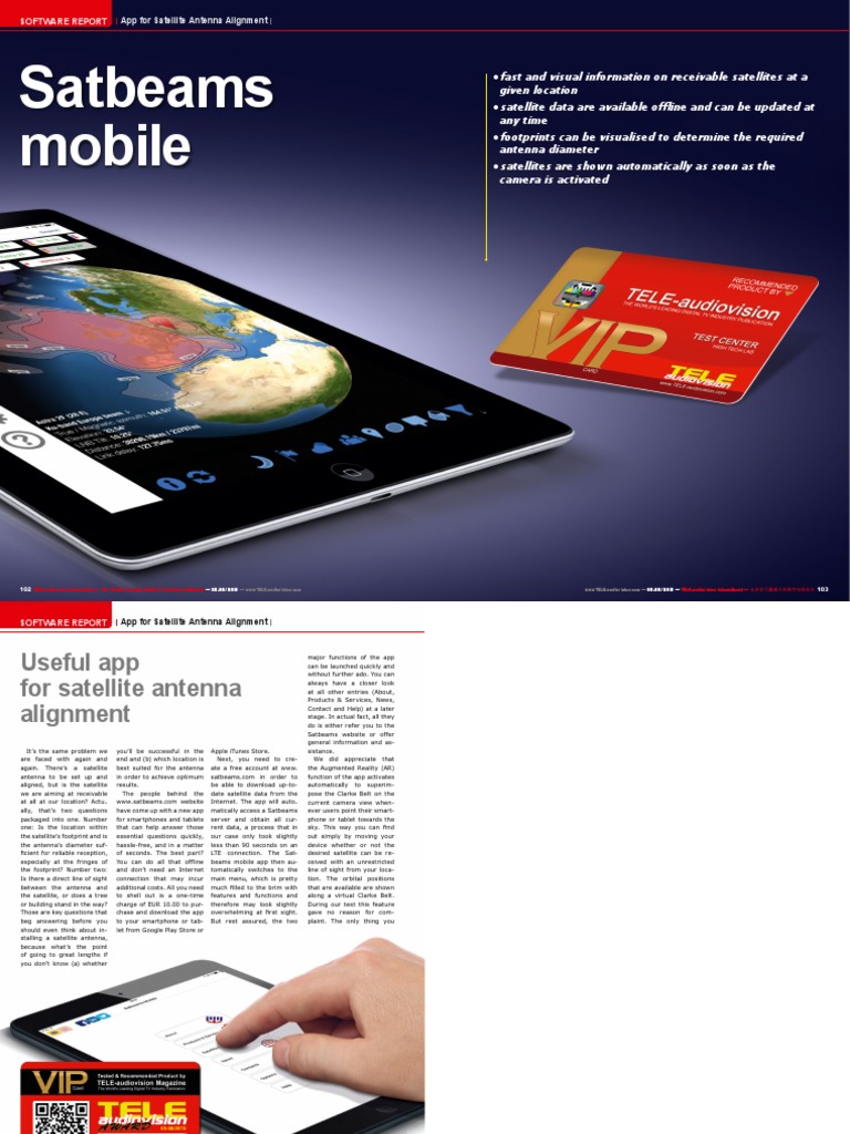 Satbeams PDF | PDF | Mobile App | Tablet Computer