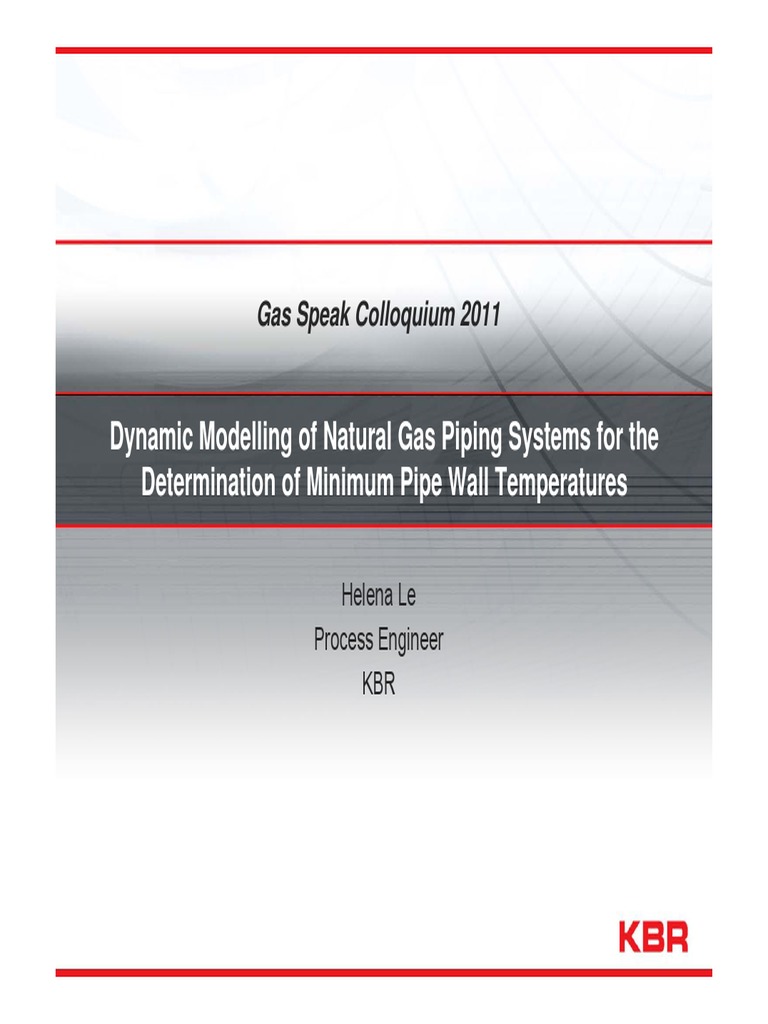 Dynamic Modeling of Natural Gas Pipe Lines | PDF | Fracture | Fracture ...