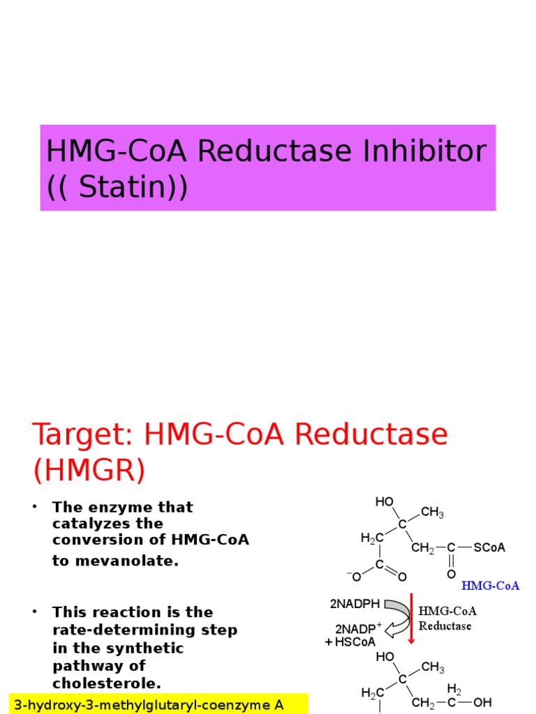 HMG-CoA Reductase Inhibitor | Statin | Organic Compounds