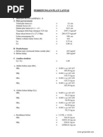 Perhitungan Rafter Pada Struktur Baja | PDF