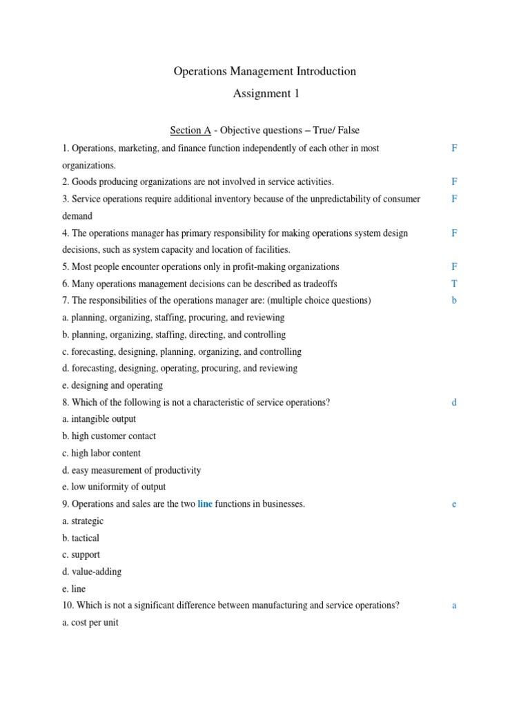Solved Assignment 1 PDF | PDF | Inventory | Reliability Engineering