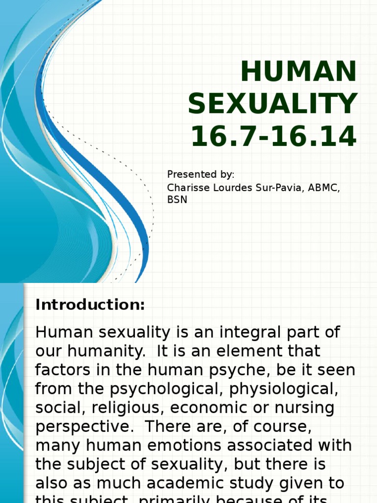 Human Sexuality | Human Sexuality | Dignity | Free 30-day Trial | Scribd