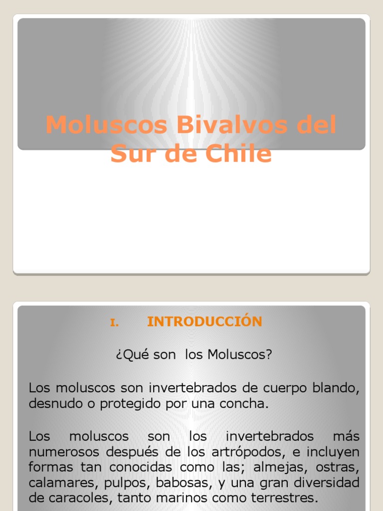 Bivalvos del Sur de Chile: Características y Cultivo | PDF | Bivalvia ...